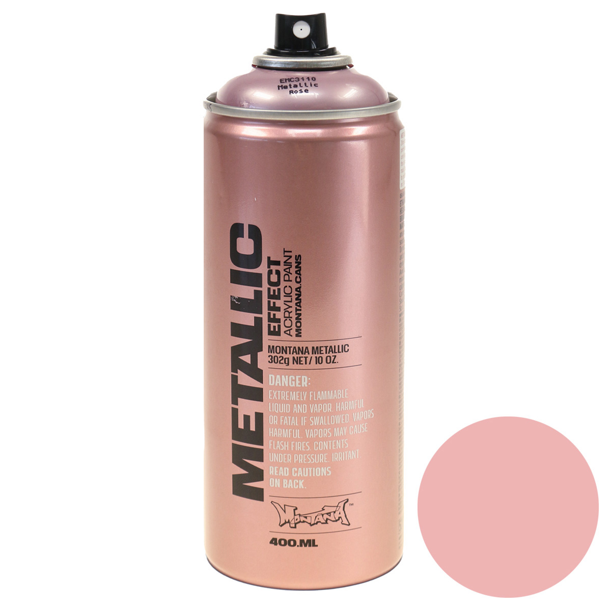 Metallic Lackspray Rosé für Deko und Möbel 400ml | Floristik24
