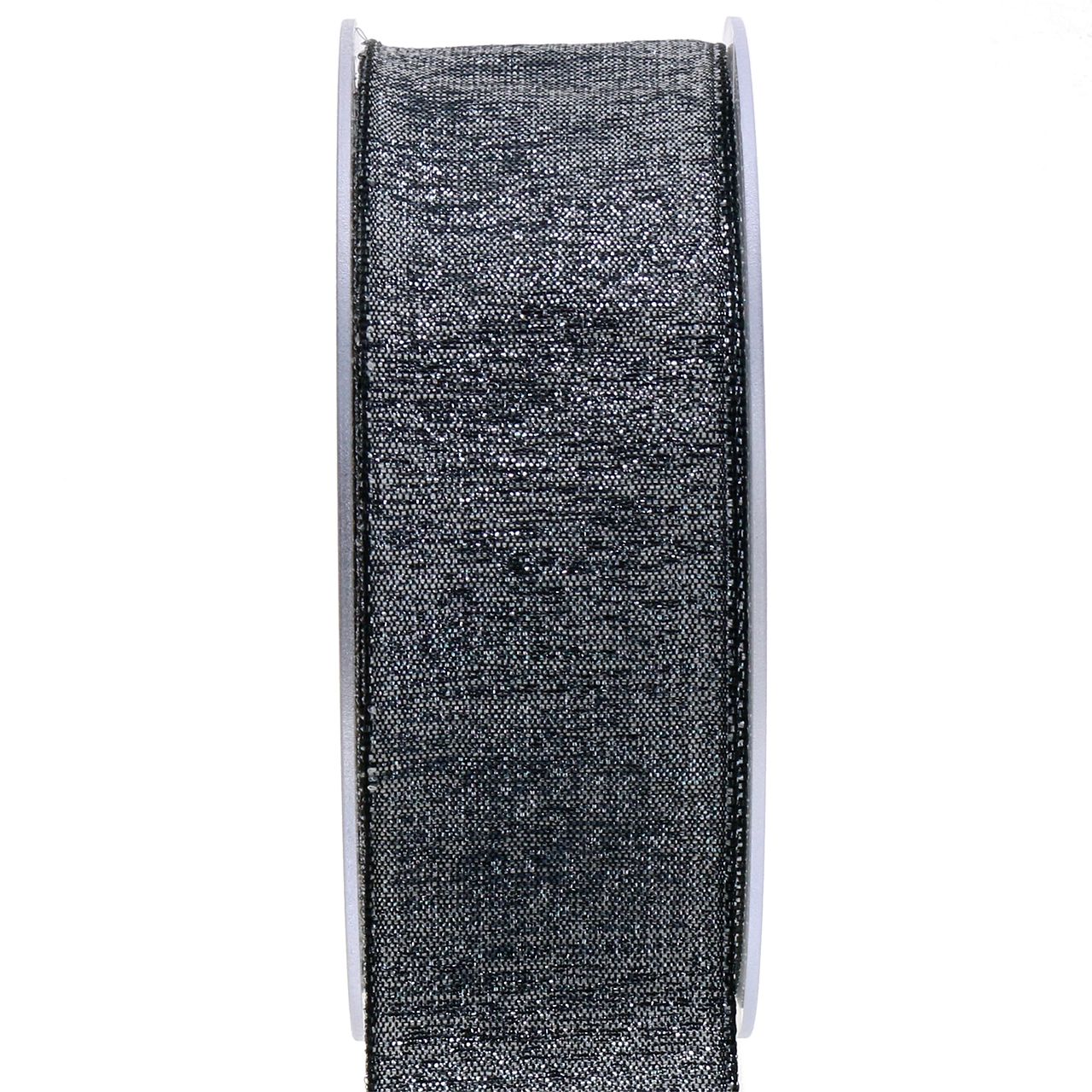 Floristik24.ch Deko Band mit Glimmer Anthrazit 40mm 20m - jetzt online ...