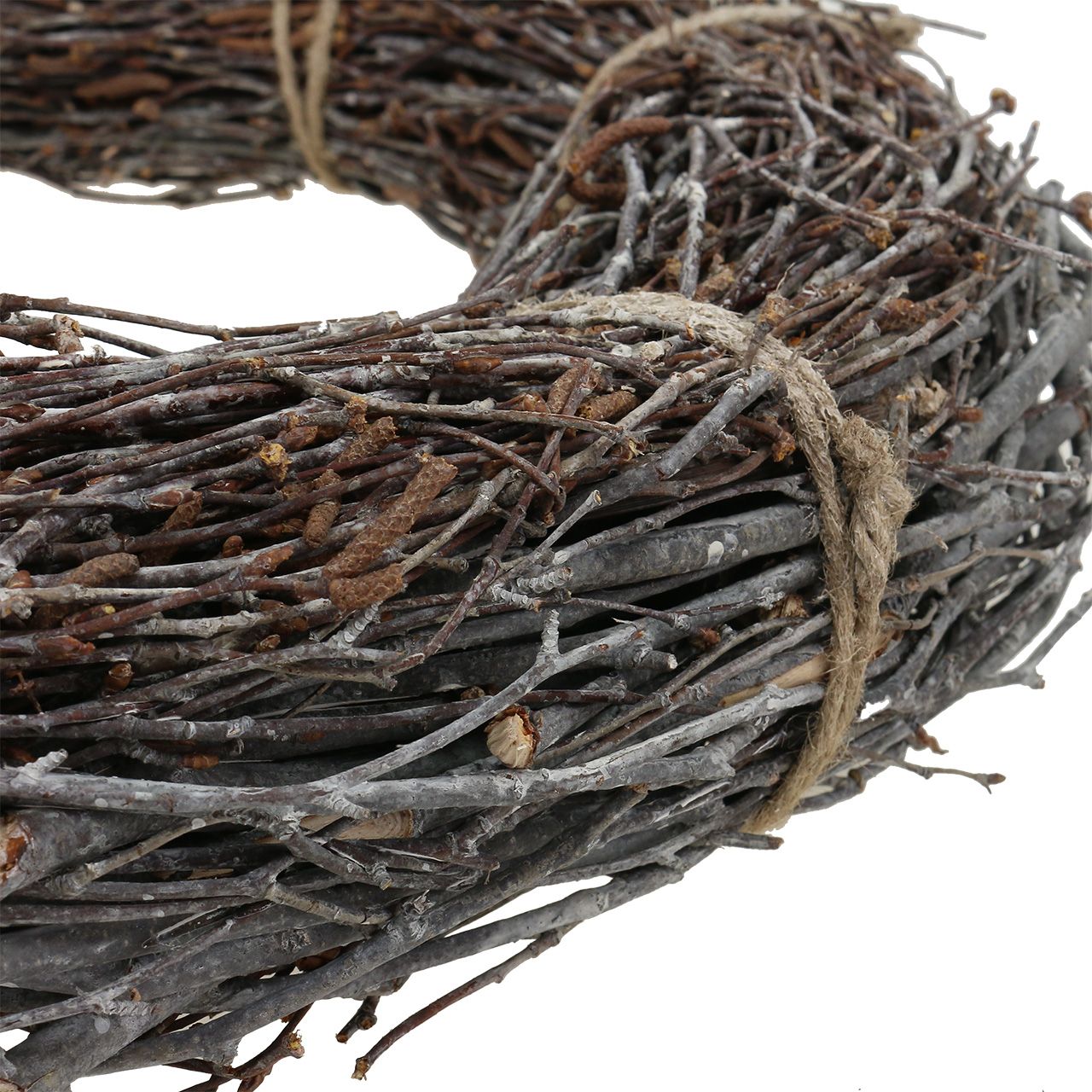 Floristik24.ch Kranz Reisig Ø49cm weißgewaschen - jetzt online kaufen