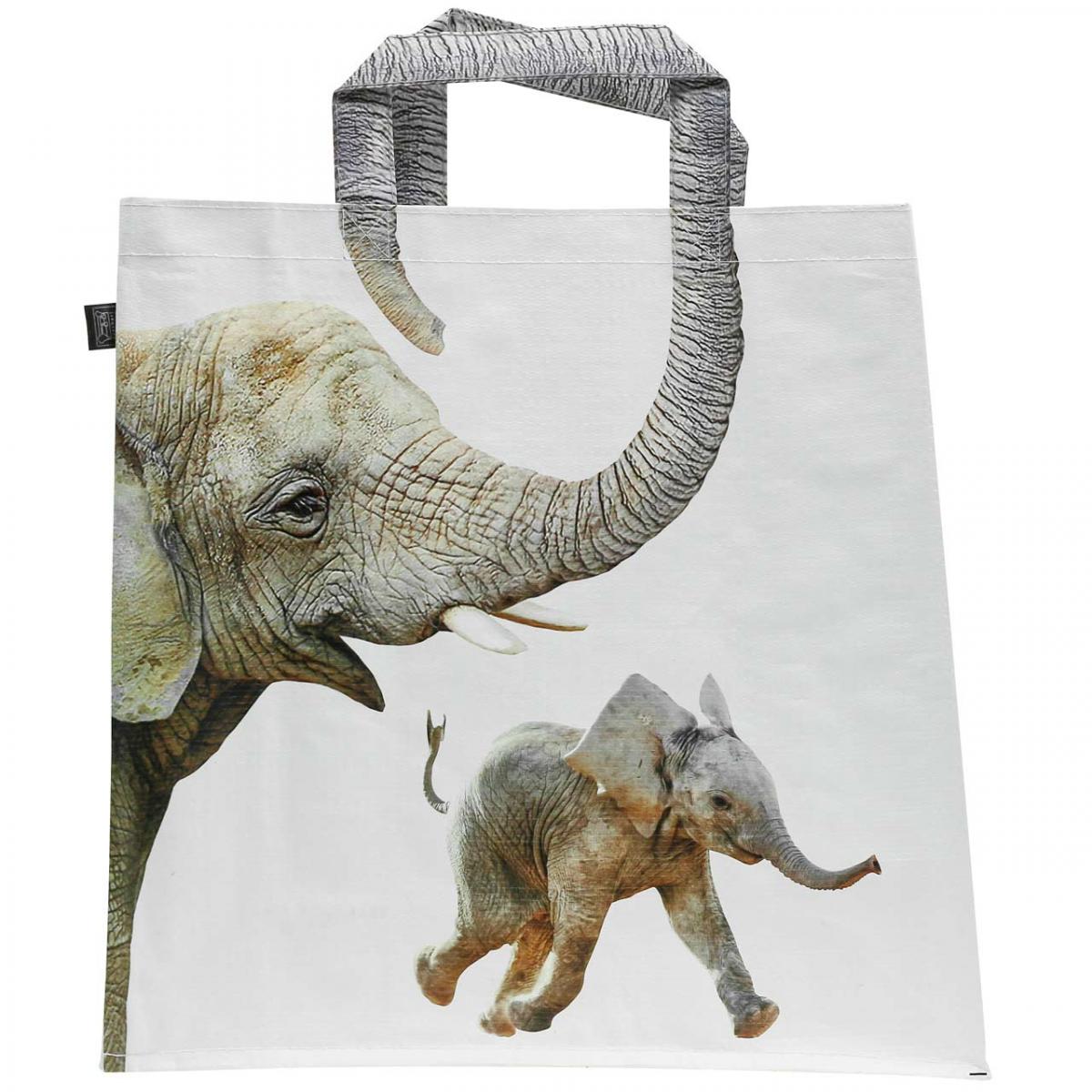 Floristik24.ch Shopper-Tasche, Einkaufstasche B39,5cm Tasche Elefant ...